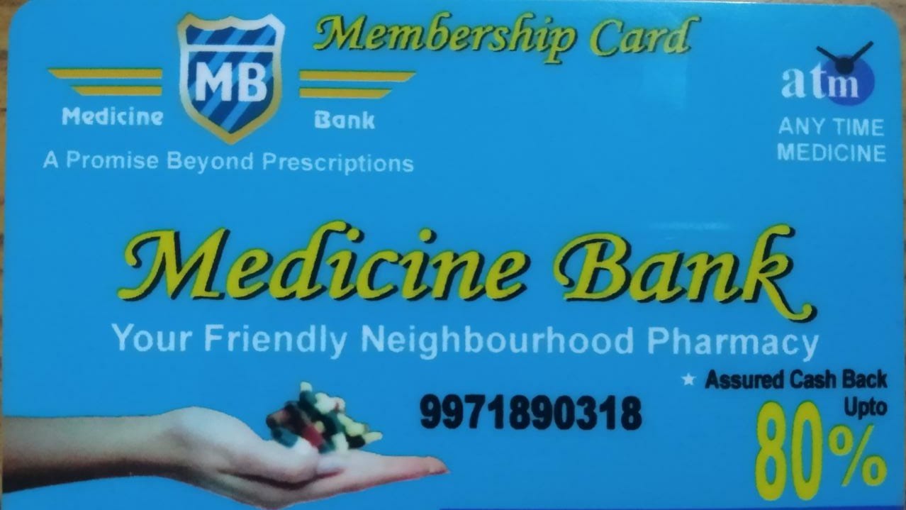 Medicine Bank, Noida - Order Online